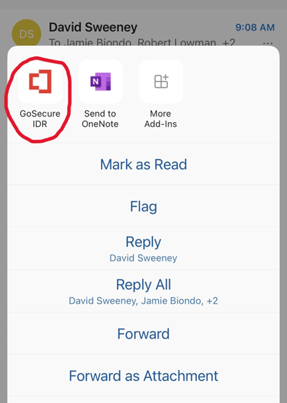 IDR Solutions (Apple IOS) – Front Burner