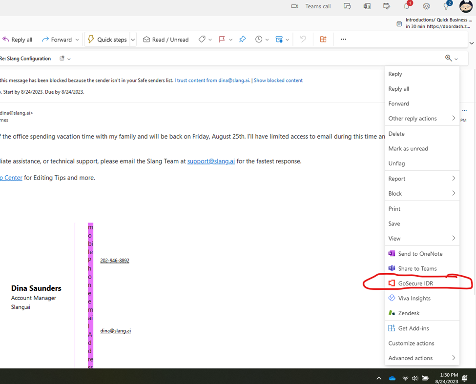 IDR Solutions (Outlook on the Web) – Front Burner