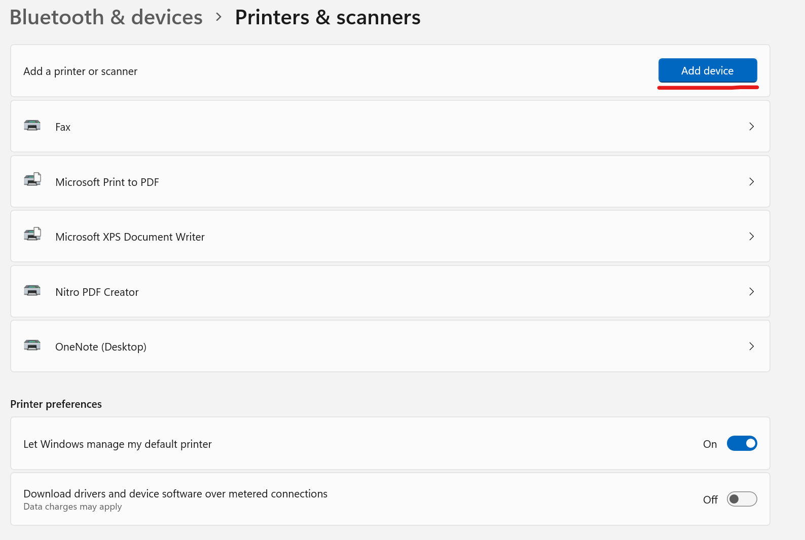 Connecting To Food Hall Office Printer – Front Burner